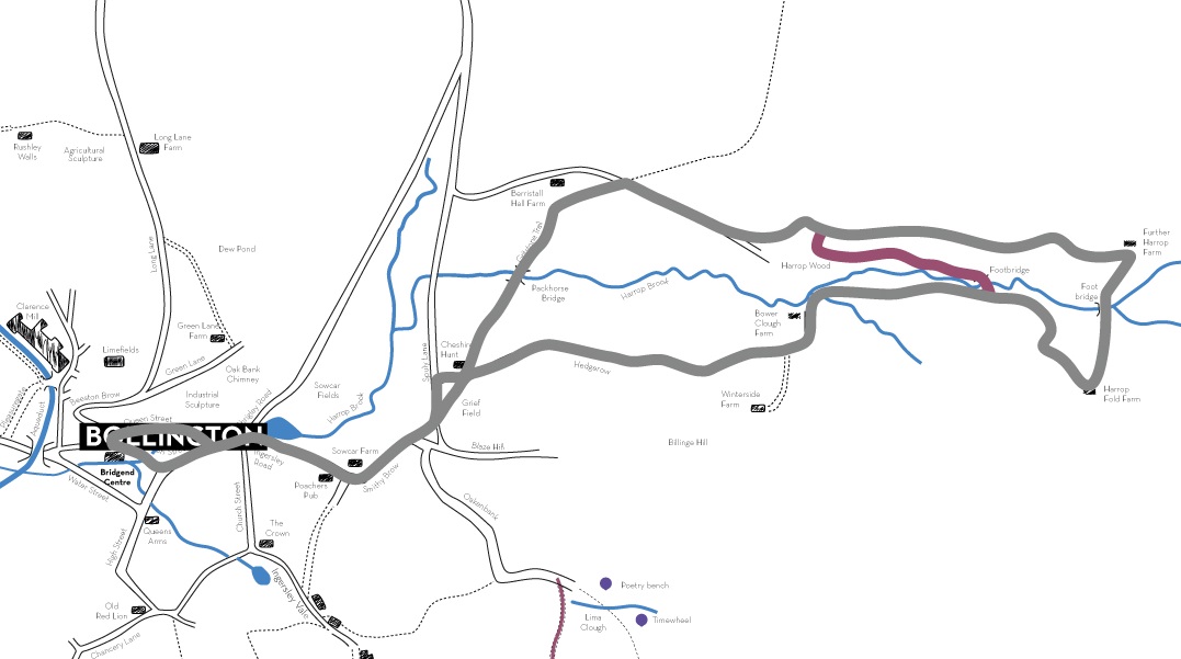 Bridgend Heritage Trail 2 – Woods and Wildflowers – Bridgend Centre